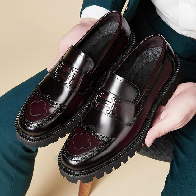 🔥42% OFF Today! 2024 New Matte Craftsman Pu Leather Shoes👞 – Shoesthetic